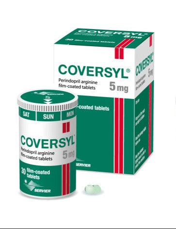COVERSYL 5MG TABLETS 30'S – Raf Pharmacy