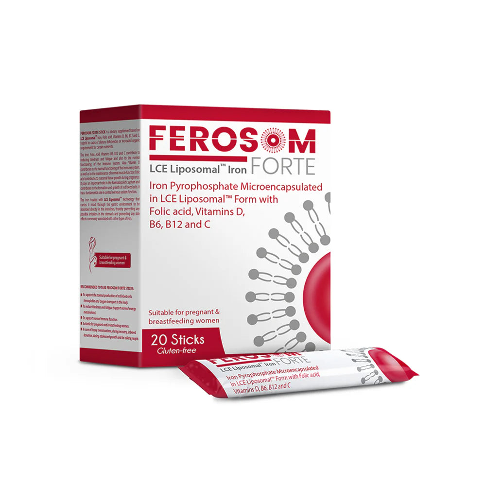 Ferosom Forte Sticks 20'S – Raf Pharmacy