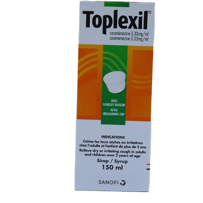 TOPLEXIL SYRUP 150ML – Raf Pharmacy
