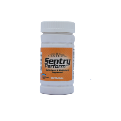 21ST CENTURY SENTRY PERFORM TABLETS 100'S – Raf Pharmacy