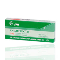 ANGIOTEC 20MG TABLETS 20'S – Raf Pharmacy