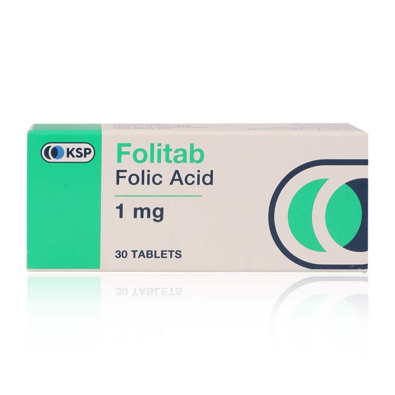 FOLITAB 1MG TABLETS 20'S – Raf Pharmacy