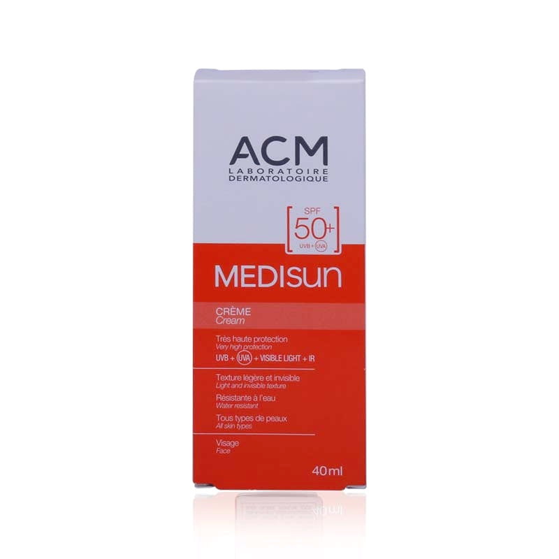 Acm Medisun Spf50 Sunscreen Cream 40Ml – Raf Pharmacy