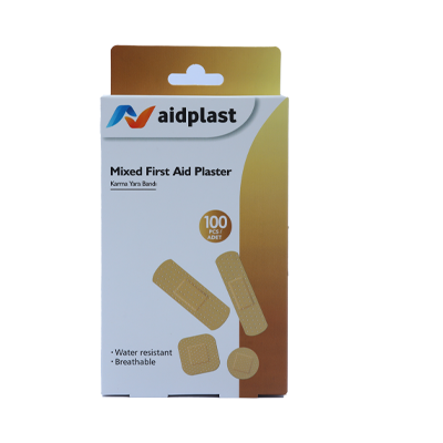 AIDPLAST MIXED FIRST AID PLASTER 100'S – Raf Pharmacy
