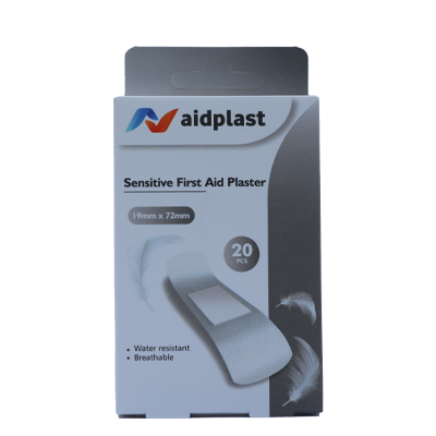 AIDPLAST SENSITIVE FIRST AID PLASTER 20'S – Raf Pharmacy