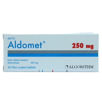 ALDOMET 250MG TABLETS 30'S – Raf Pharmacy