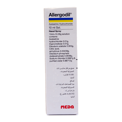 ALLERGODIL NASAL SPRAY 10ML – Raf Pharmacy