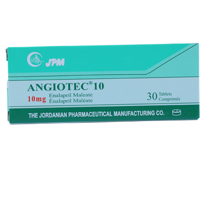 ANGIOTEC 10MG TABLETS 30'S – Raf Pharmacy