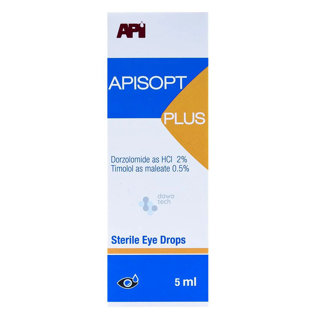 Apisopt Plus Eye Drops 5Ml – Raf Pharmacy