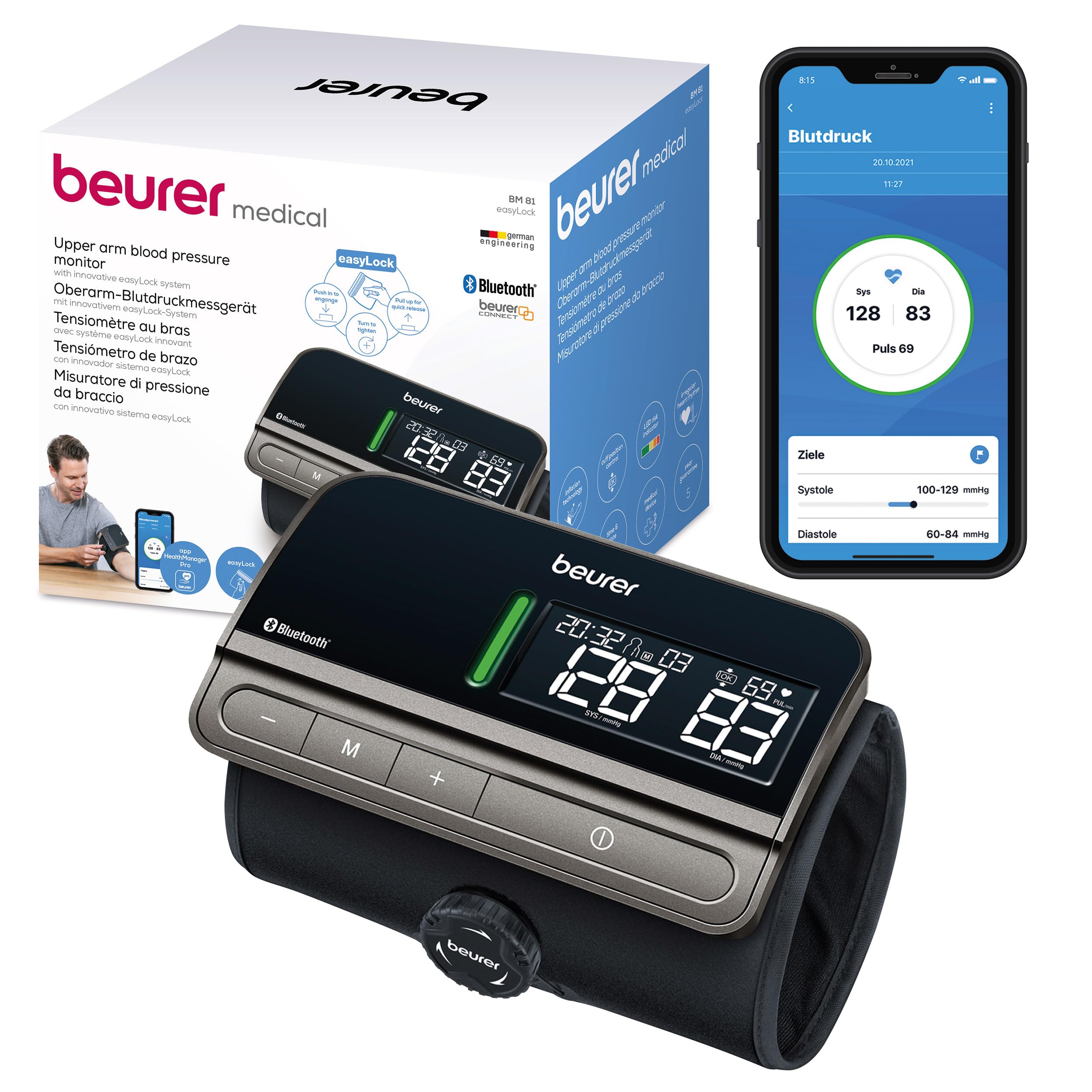 Beurer Bm81 Upper Arm Blood Pressure Monitor – Raf Pharmacy