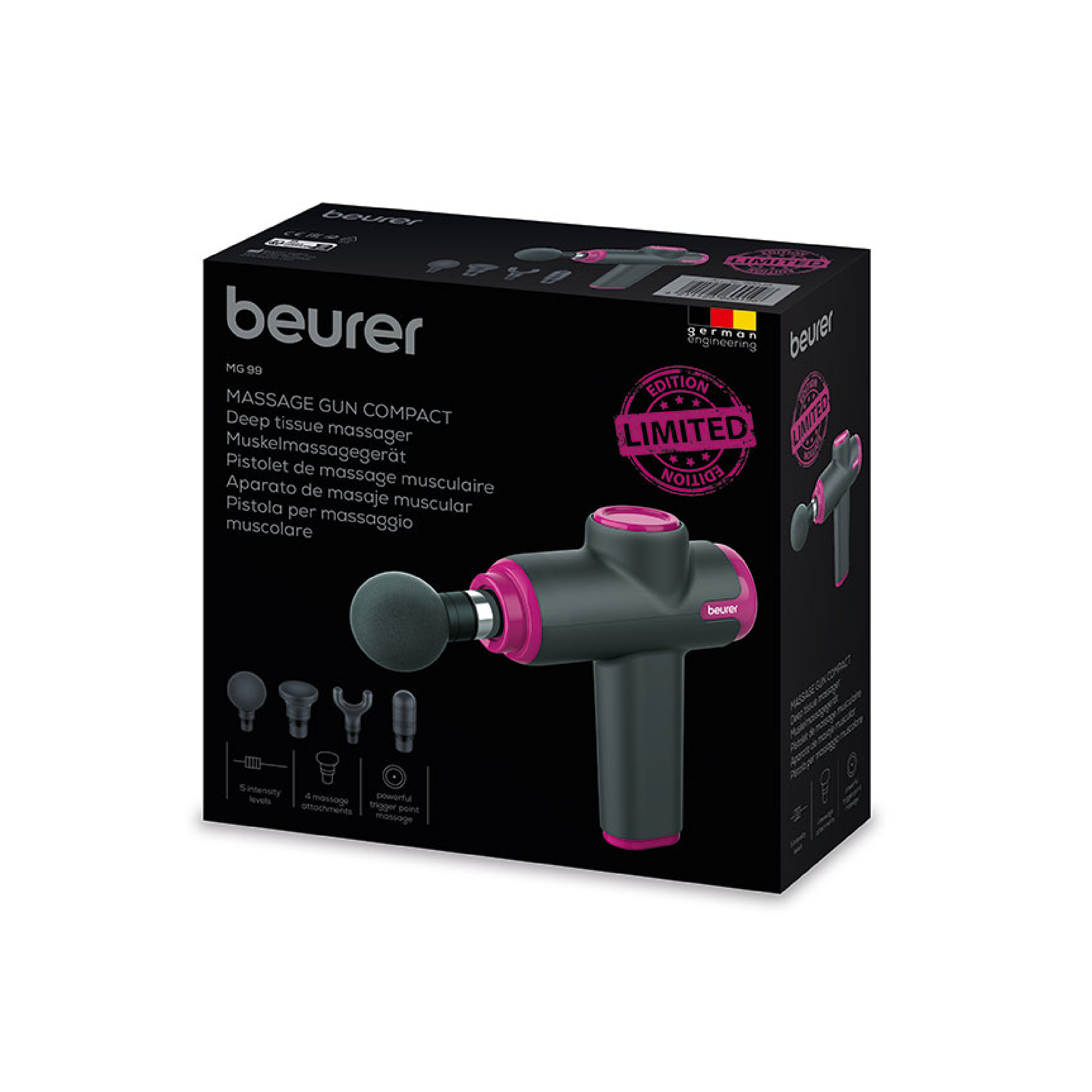 Beurer Mg99 Massage Gun Limited Edition – Raf Pharmacy