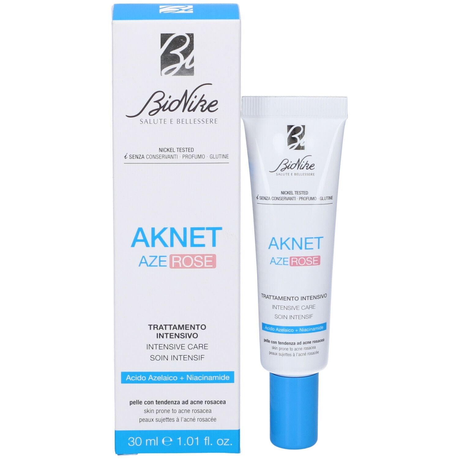 Bionike Aknet Aze Rose Cream Gel 30ml – Raf Pharmacy