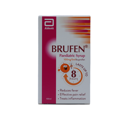 BRUFEN 100MG SYRUP 100ML – Raf Pharmacy