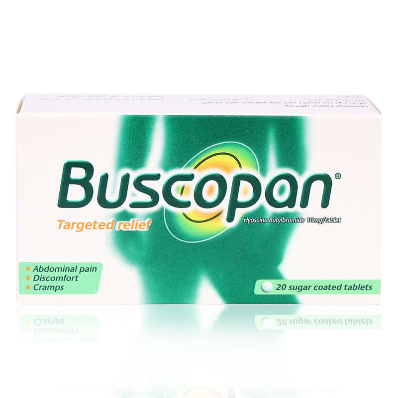 BUSCOPAN TABLETS 20'S – Raf Pharmacy