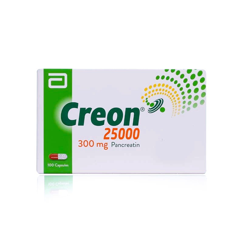 CREON 25000 300MG TAB 10X10 100'S – Raf Pharmacy