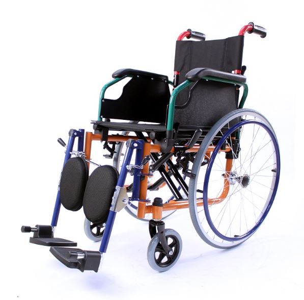 Dayang Steel Child Wheelchair Powder Coated Steel Frame Dy01980ac-35 ...