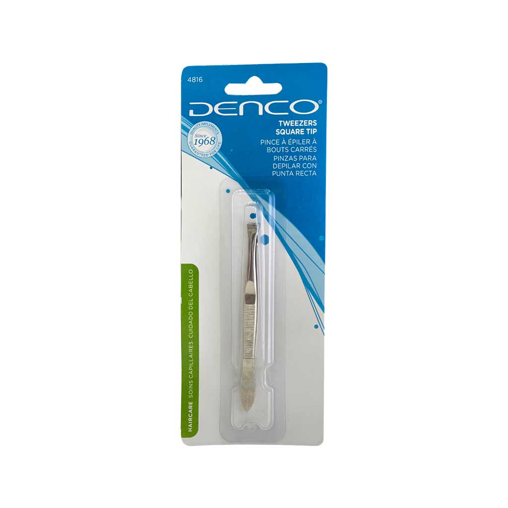 Denco Tweezers Square Tip – Raf Pharmacy