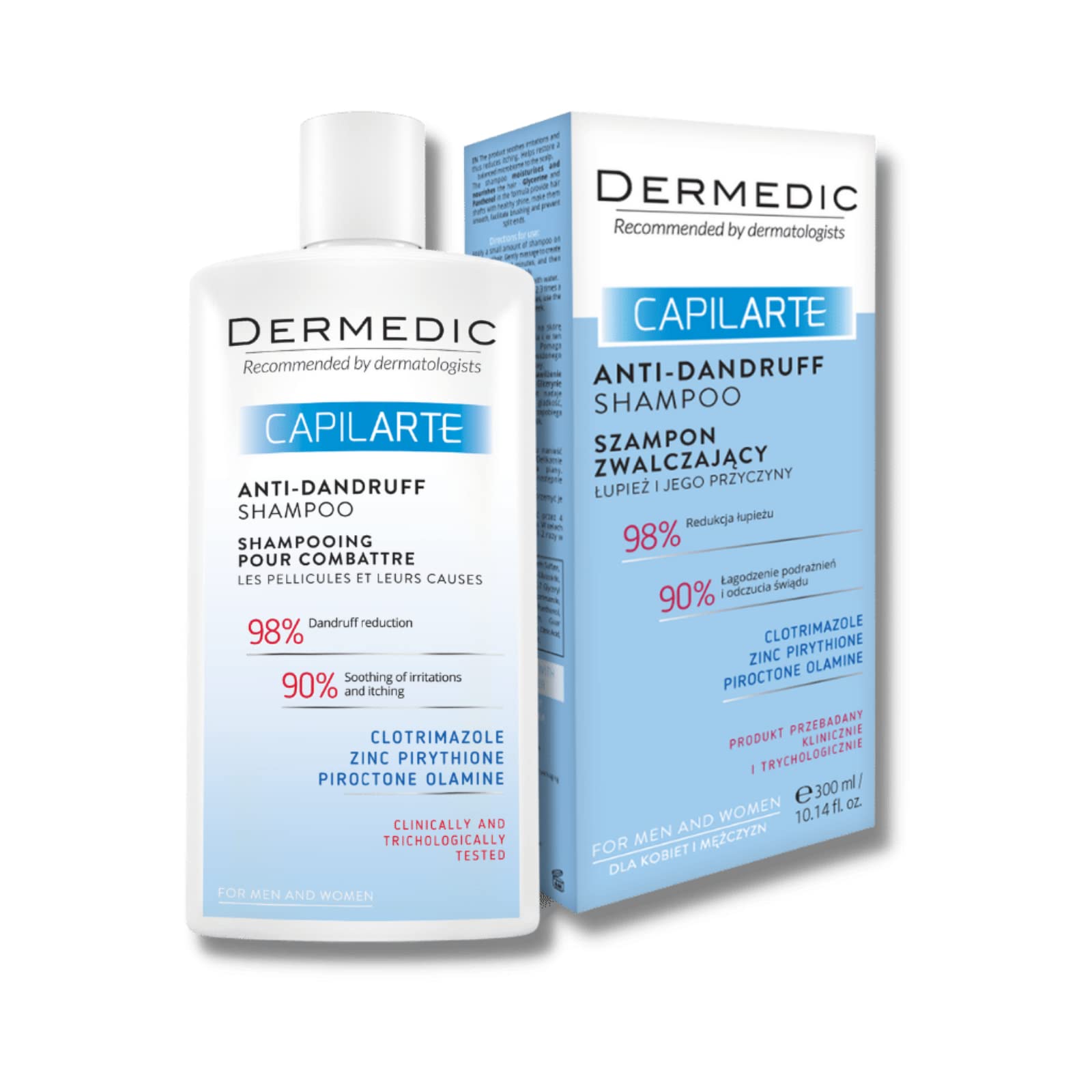 Dermedic Capilarte Anti-Dandruff Shampoo 300 Ml – Raf Pharmacy