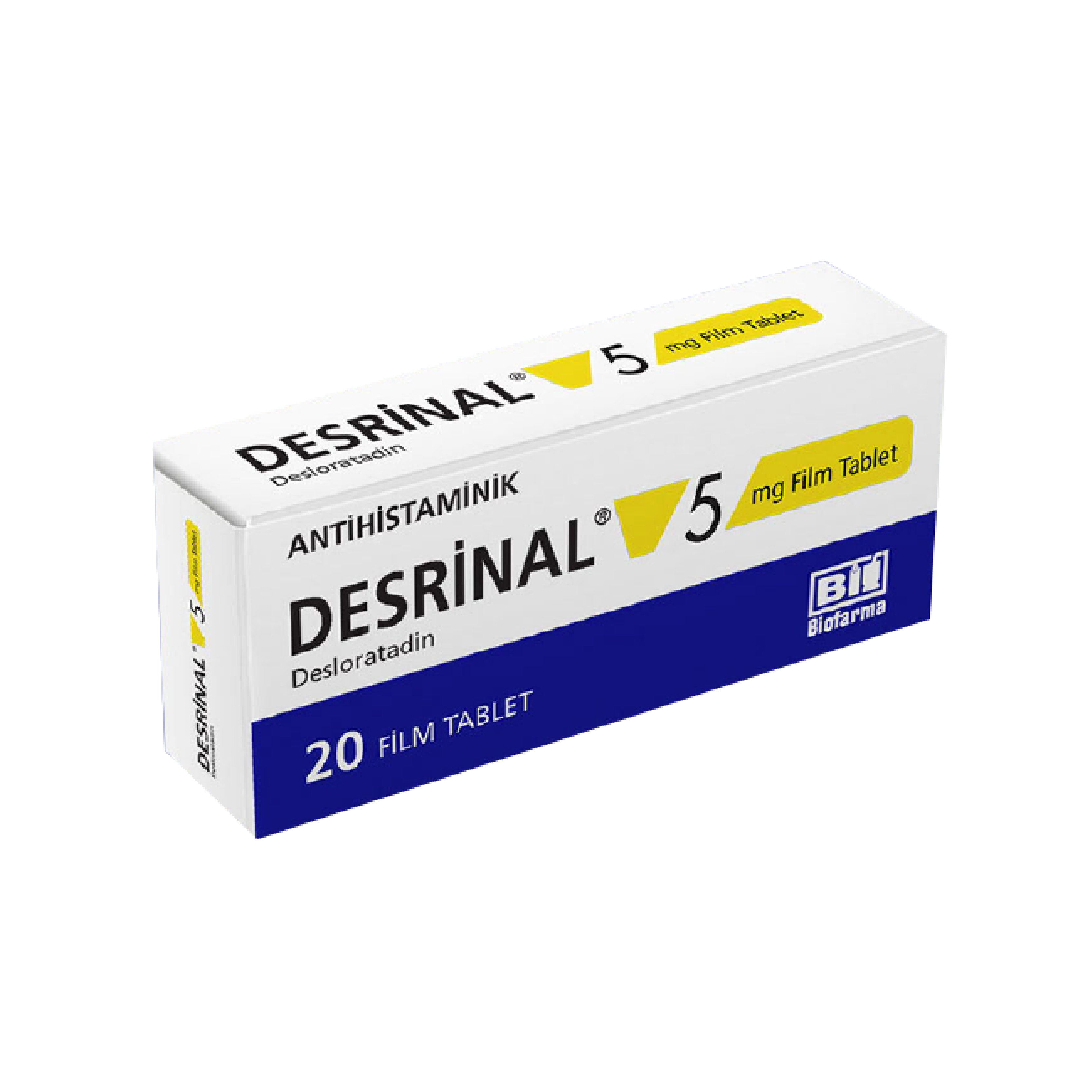 Desrinal 5Mg Tablets 20'S – Raf Pharmacy