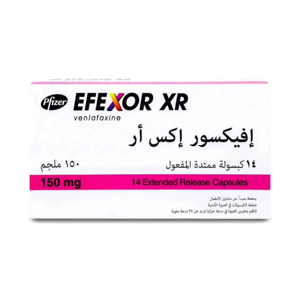 Efexor Xr 150mg Capsules 14'S – Raf Pharmacy
