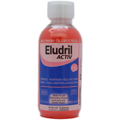 ELUDRIL ACTIVE MOUTHWASH 300ML – Raf Pharmacy