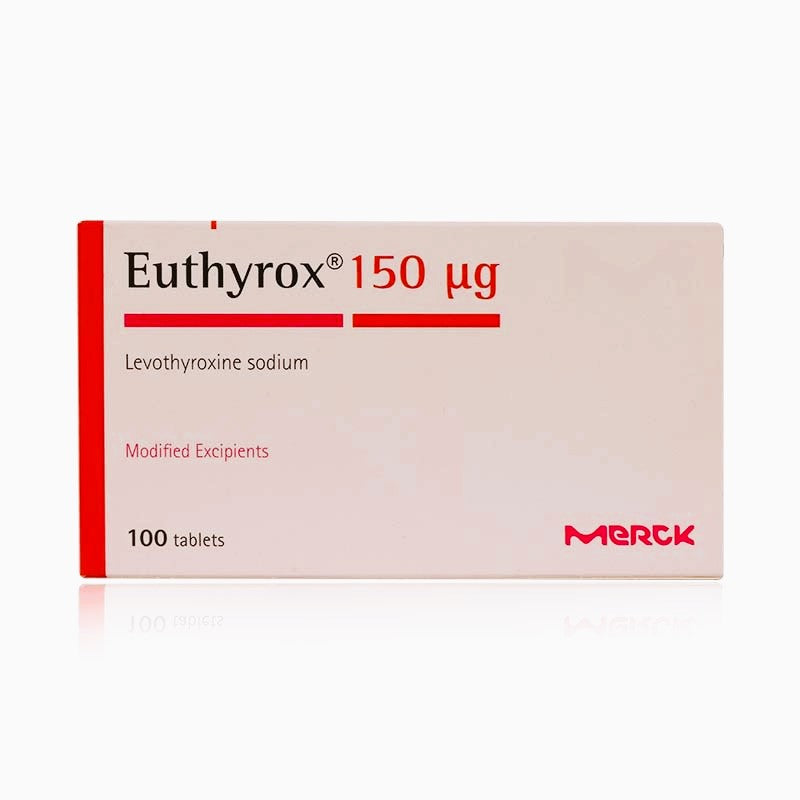 EUTHYROX 150MCG TABLETS 100'S – Raf Pharmacy