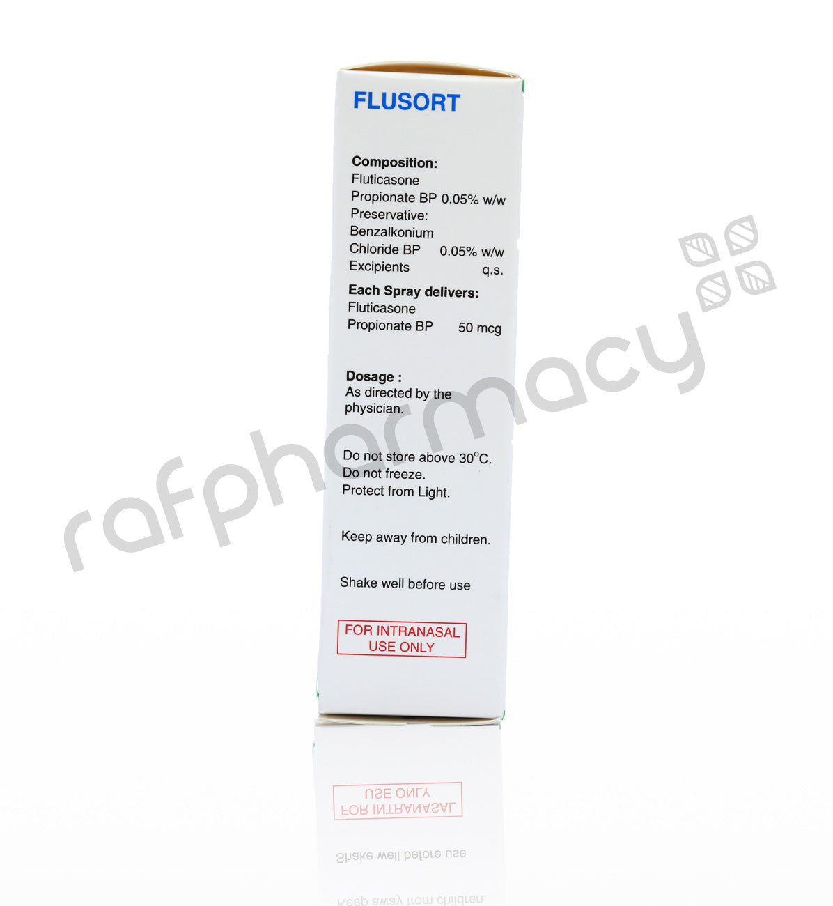 FLUSORT NASAL SPRAY 120 METERED DOSE – Raf Pharmacy