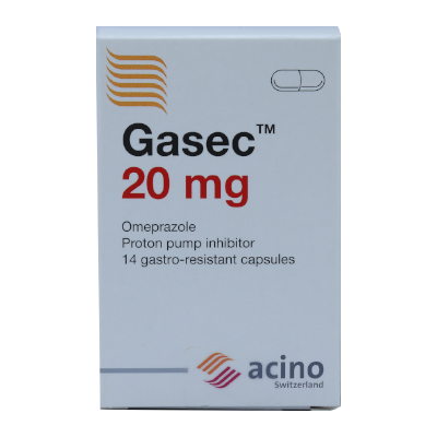 GASEC 20MG GASTROCAPS 14'S – Raf Pharmacy