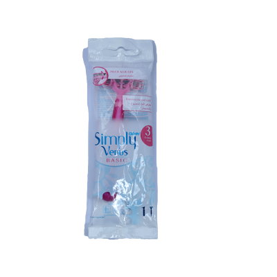 GILLETTE SIMPLY VENUS BASIC RAZOR 1'S – Raf Pharmacy