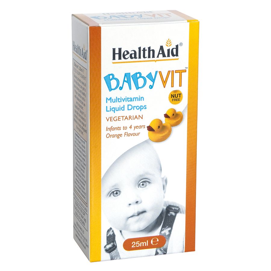 Health Aid Baby Vit Multivitamin Liquid Drops 25Ml – Raf Pharmacy