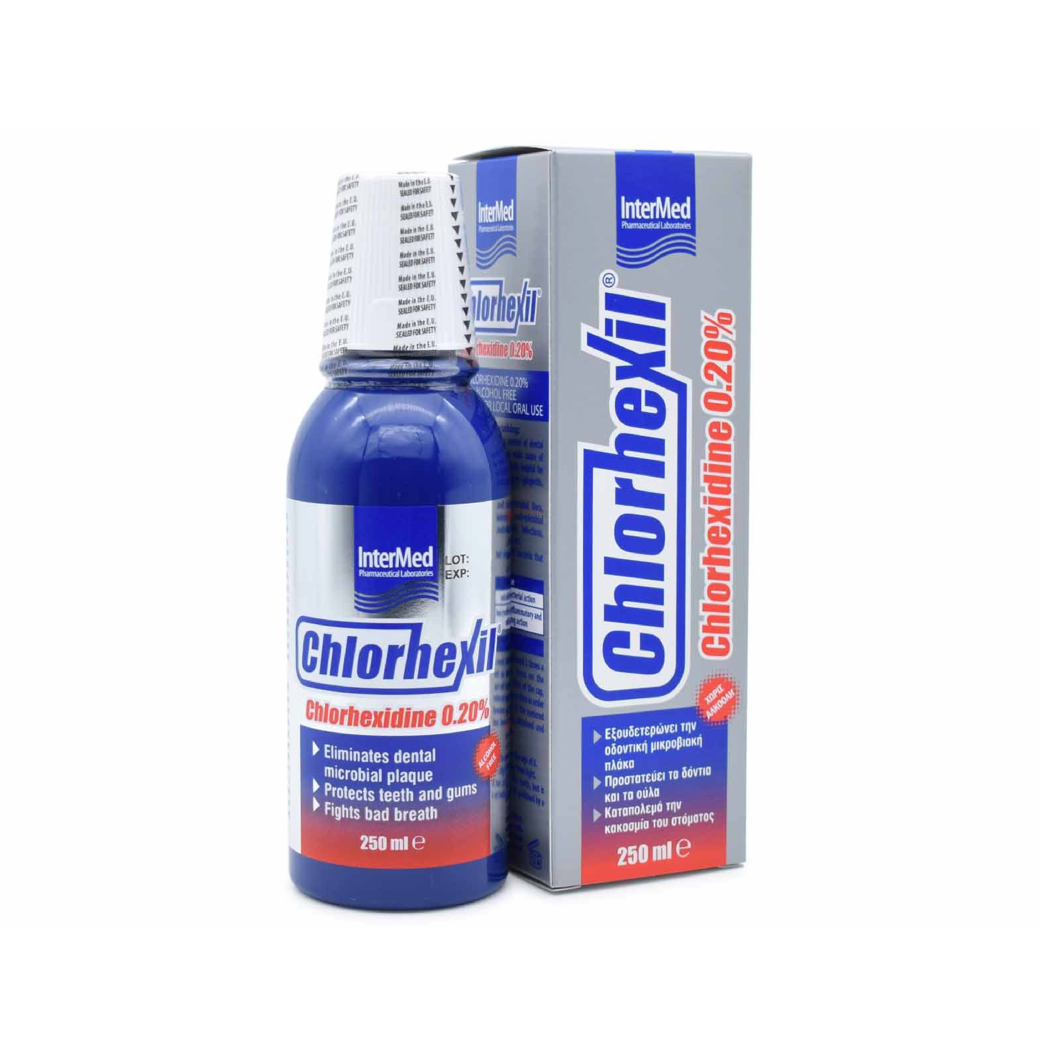 Intermed Chlorhexil Long Use 0.20% Mouth Wash 250Ml – Raf Pharmacy