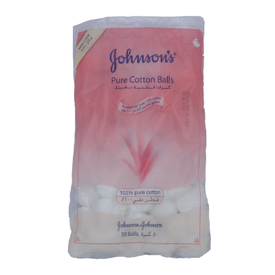 JOHNSON'S COTTON BALLS 50'S – Raf Pharmacy