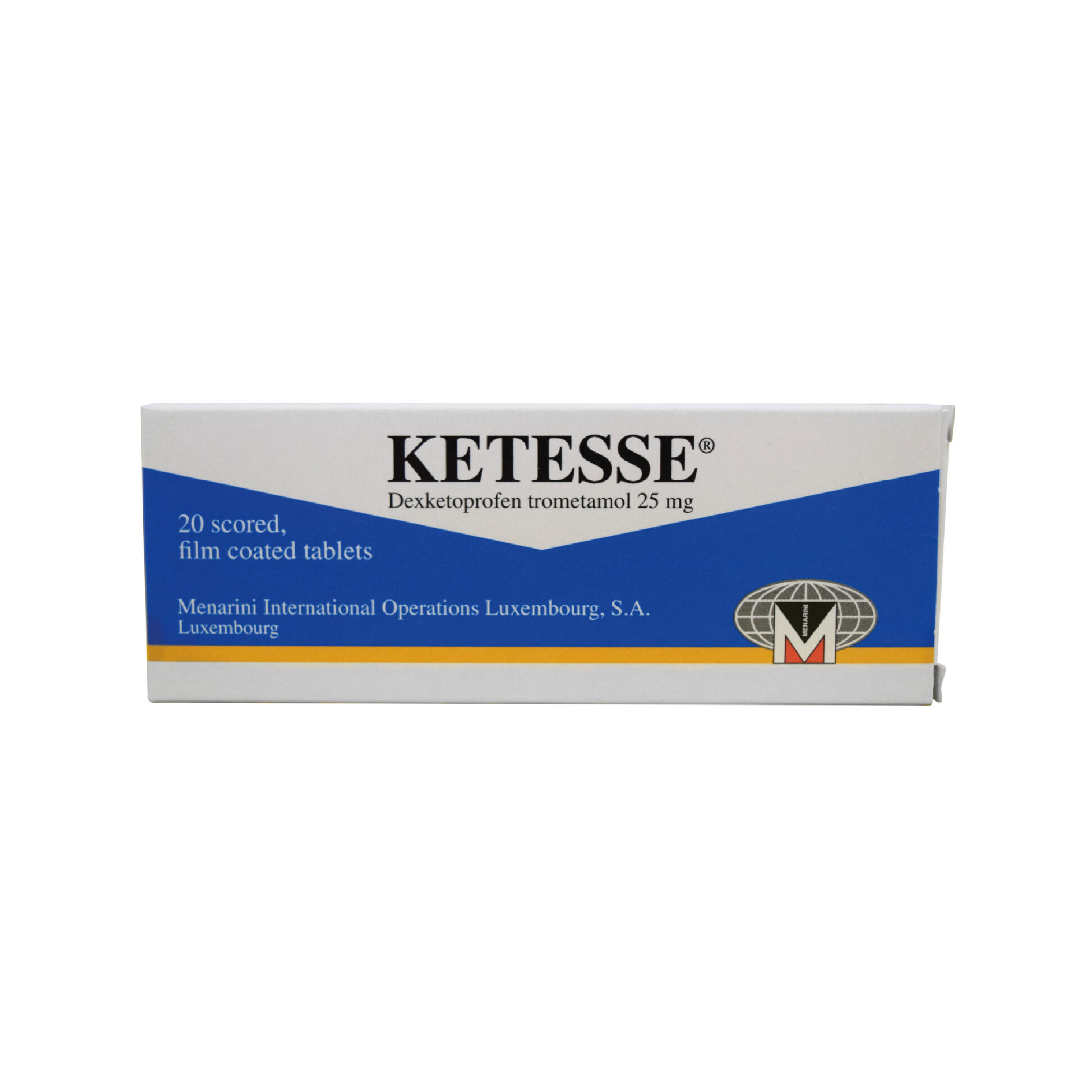 Ketesse 25Mg Tab 20'S – Raf Pharmacy