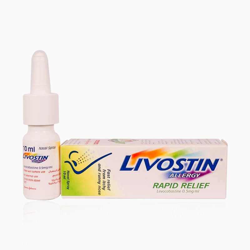 LIVOSTIN NASAL SPRAY 10ML – Raf Pharmacy
