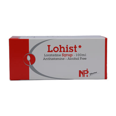 LOHIST 5MG/5ML SYRUP 100ML – Raf Pharmacy