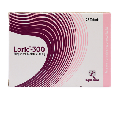 LORIC 300MG TABLETS 28'S – Raf Pharmacy