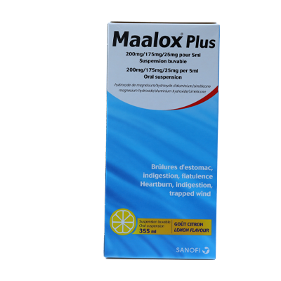 MAALOX PLUS SUSPENSION 355ML – Raf Pharmacy