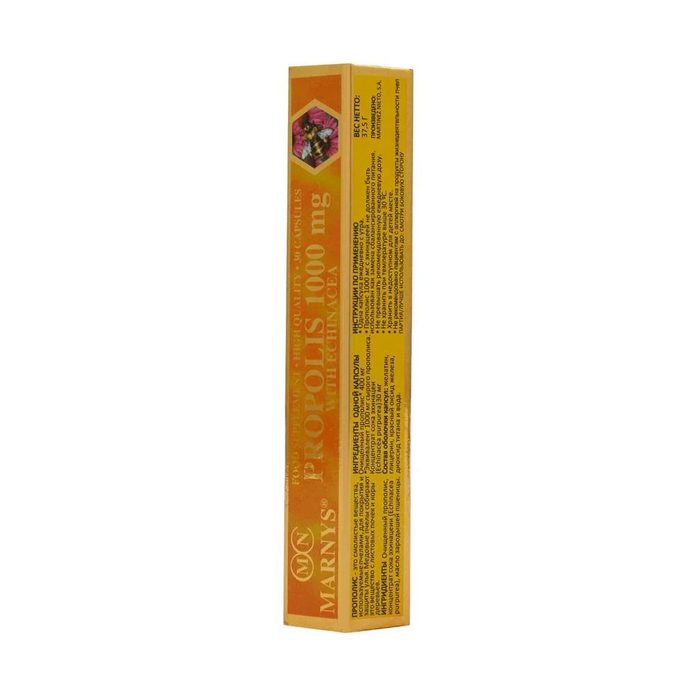 Marnys Propolis 1000Mg With Echinacea Capsules 30'S – Raf Pharmacy