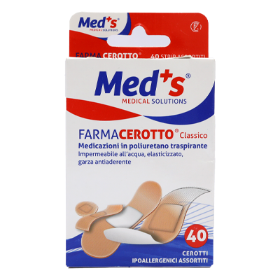 MED PLUS ELASTICIZED POLYURETHANE STRIPS ASSORTED 40'S – Raf Pharmacy