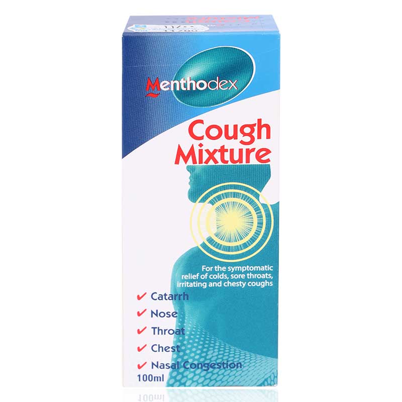MENTHODEX COUGH MIXTURE 100ML – Raf Pharmacy
