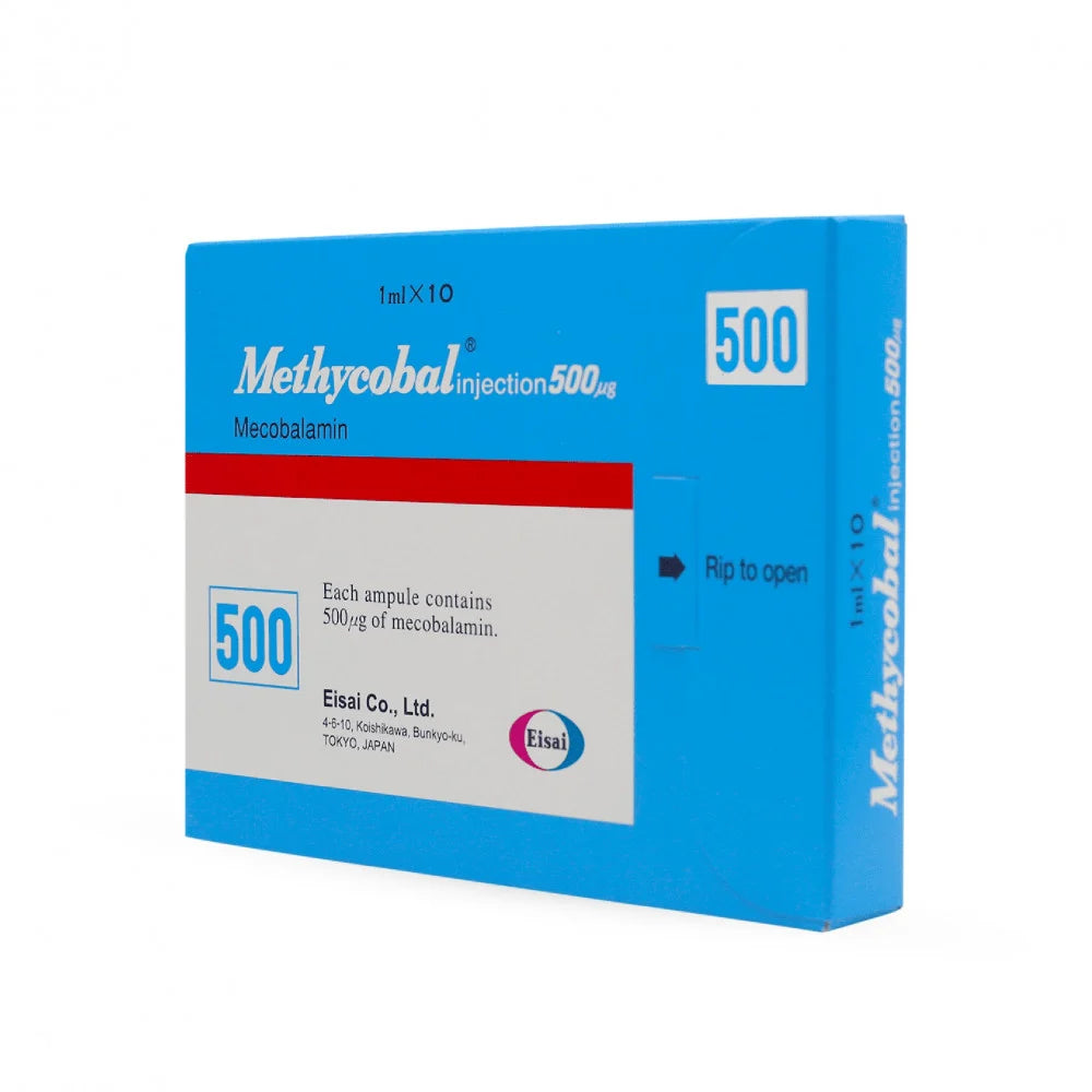 Methycobal 500Mcg Ampoule Iml 10'S – Raf Pharmacy