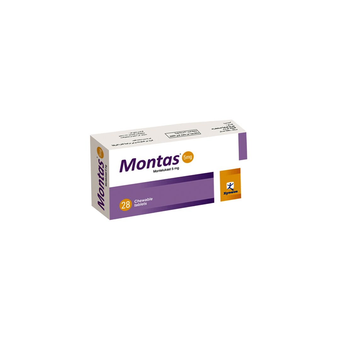 Montas 5Mg Tablets 28'S – Raf Pharmacy