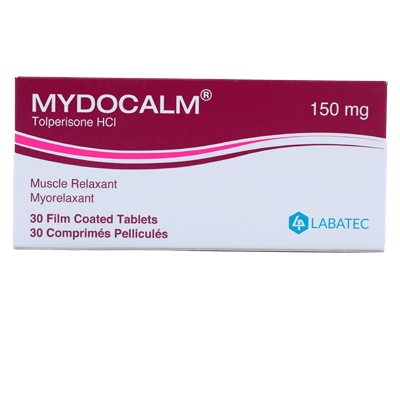 Mydocalm 150mg Tablets 30'S – Raf Pharmacy
