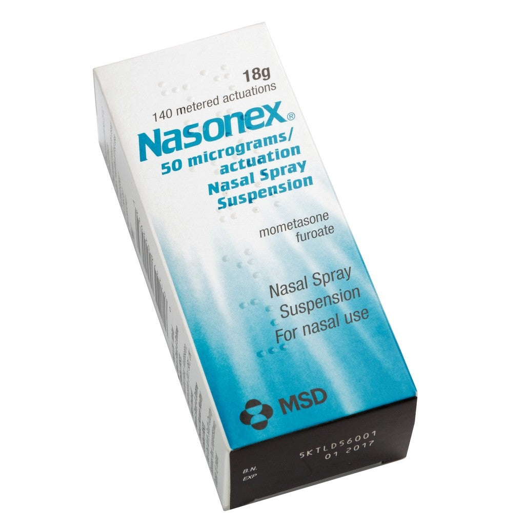 Nasonex Aqueous Nasal Spray 0.05% 120 Metered Sprays – Raf Pharmacy
