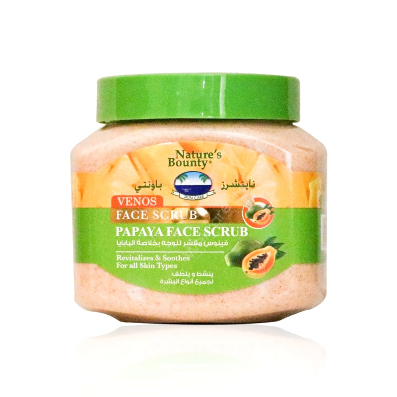 Nature Bounty Venos Face Scrub Papaya 300Ml – Raf Pharmacy