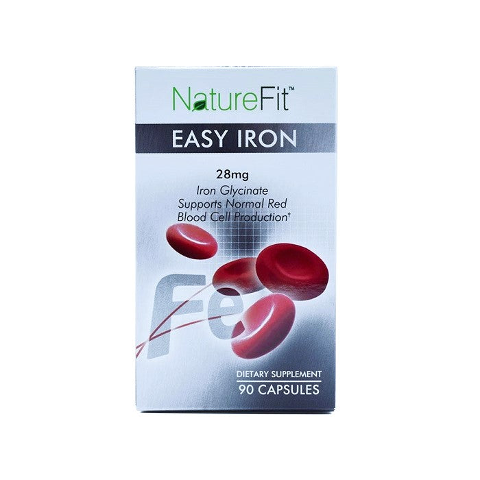 NATUREFIT EASY IRON 28MG CAPSULES 90'S – Raf Pharmacy