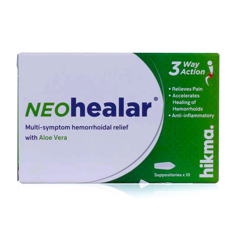 NEO HEALAR SUPPOSITORIES 10'S – Raf Pharmacy