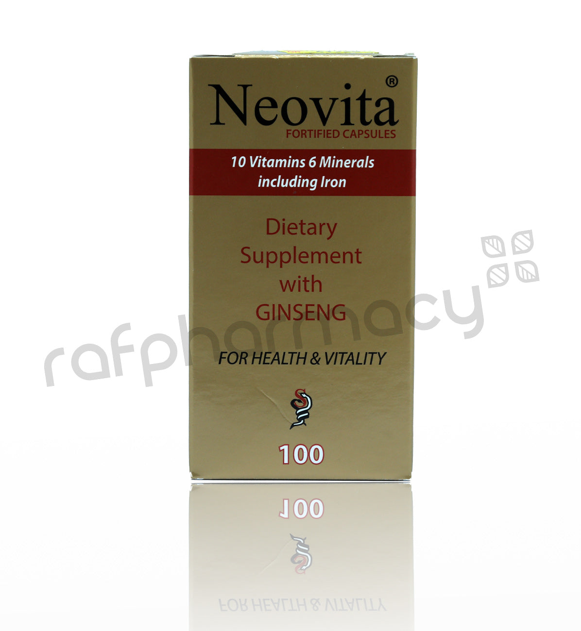 NEOVITA VITAMINS & MINERALS CAPSULES 100'S – Raf Pharmacy
