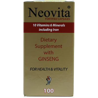 Neovitamina Fortified Capsules 30'S – Raf Pharmacy