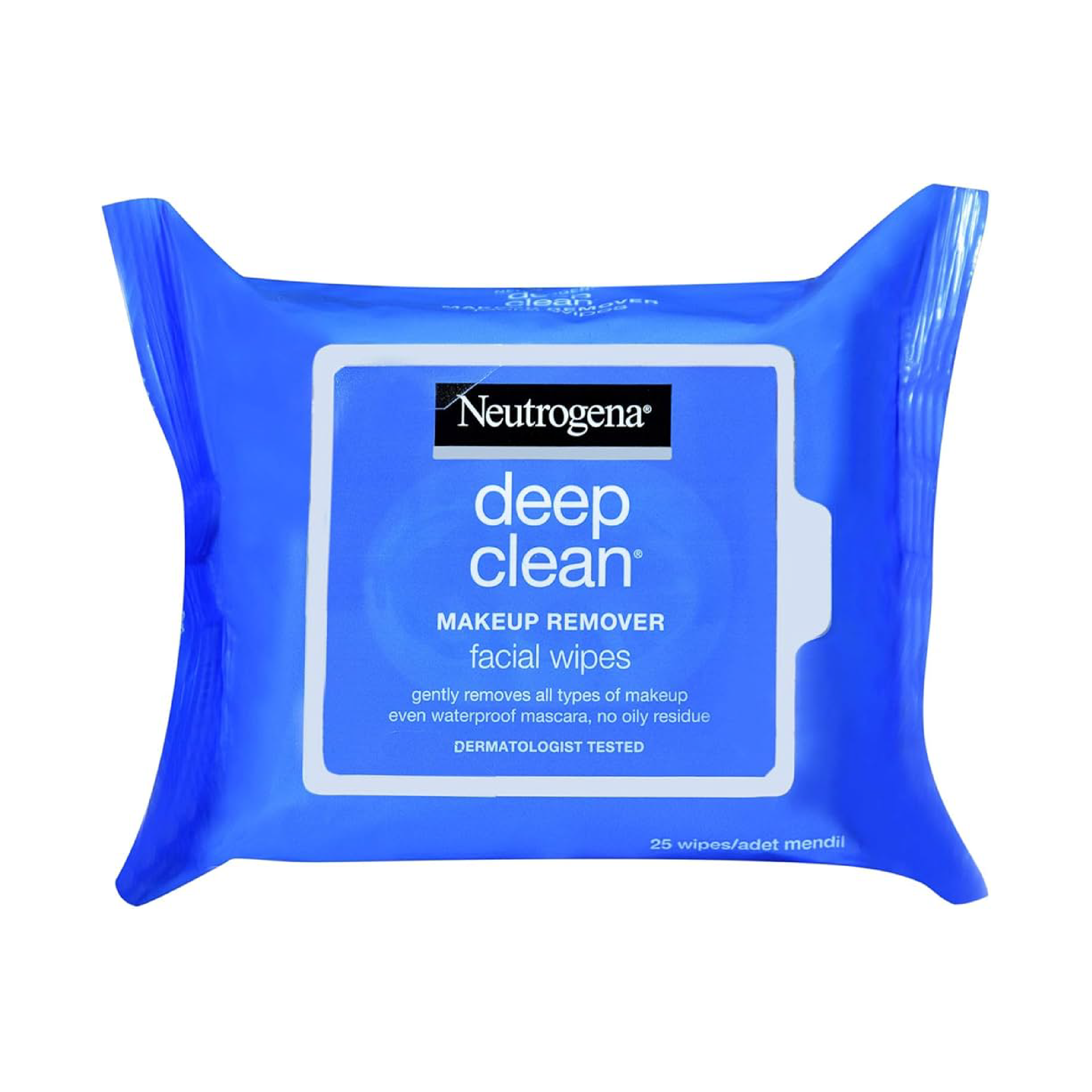Neutrogena Deep Clean Make Up Remover Oil Free Wipes 25'S – Raf Pharmacy